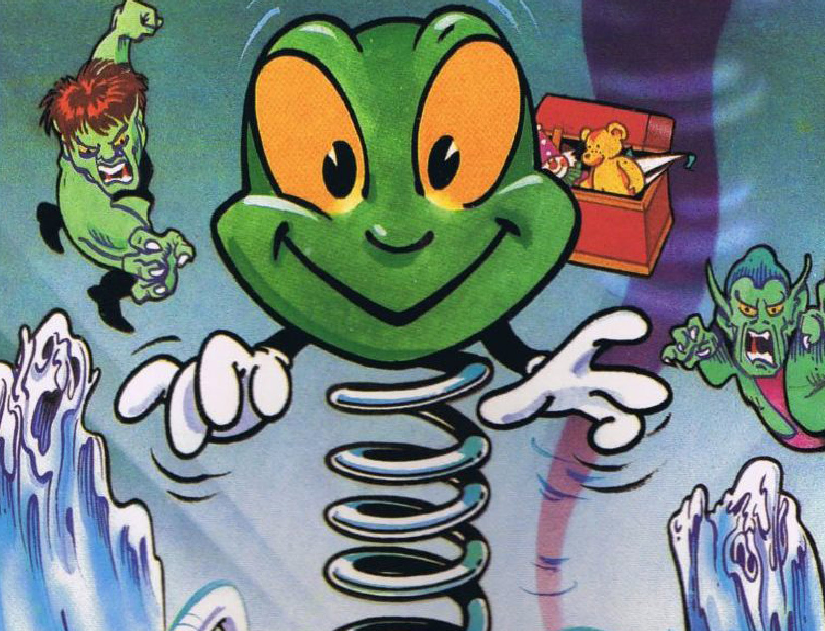 Pixelbeschallung - Thing on a Spring (C64, 1985) - Hüpfender Frust