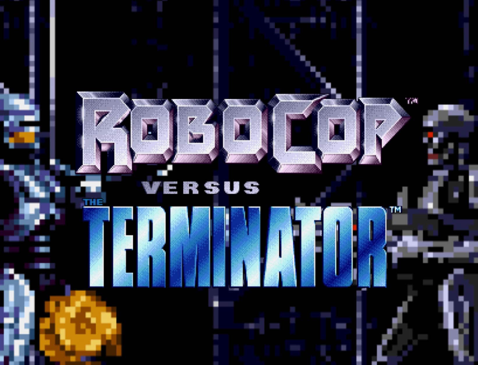 Pixelbeschallung - Robocop versus the Terminator (Sega MegaDrive, 1994)