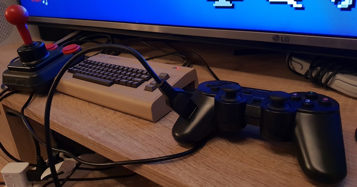 Pixelbeschallung - DIY - Original C64-Joysticks am TheC64 mini verwenden